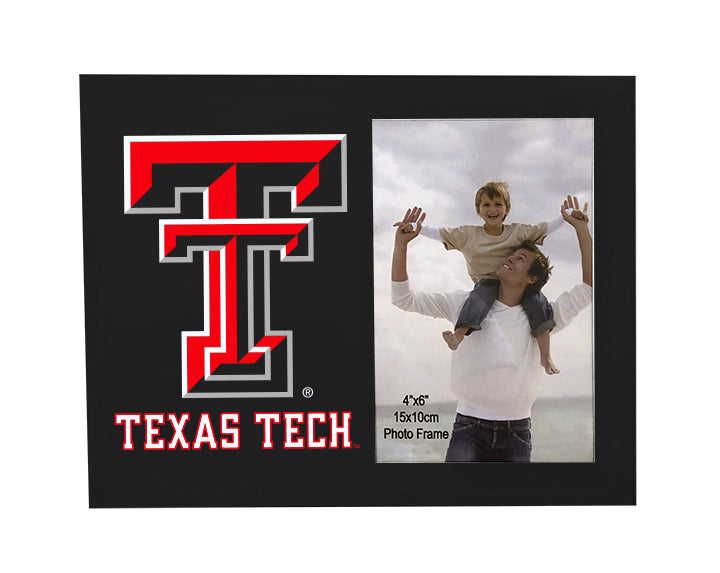 Texas Tech Photo Frame - Primary Logo & Wordmark – The Fanatic Group